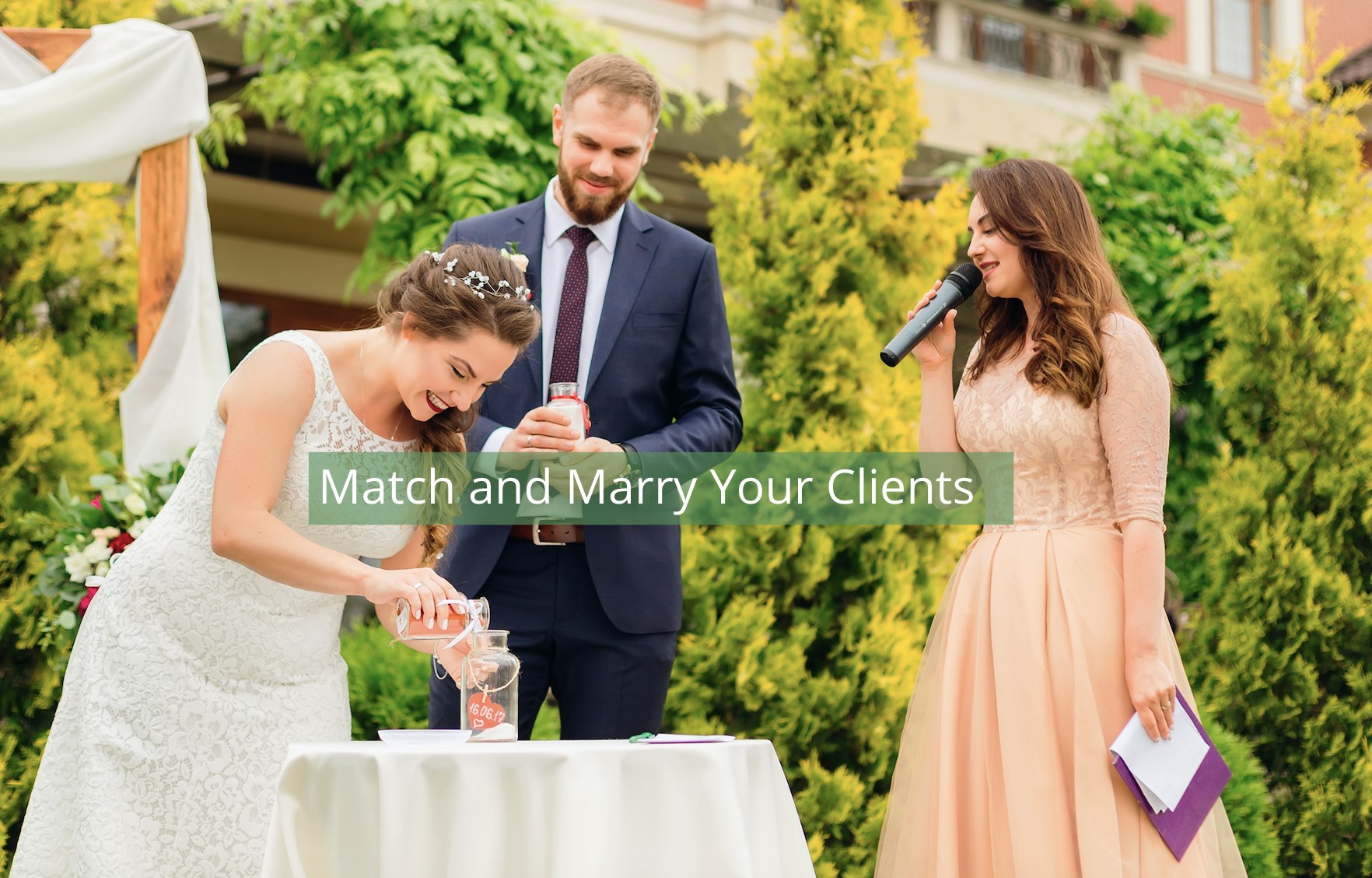 Wedding Officiant Matchmaker Minister - Matchmaker Ministers